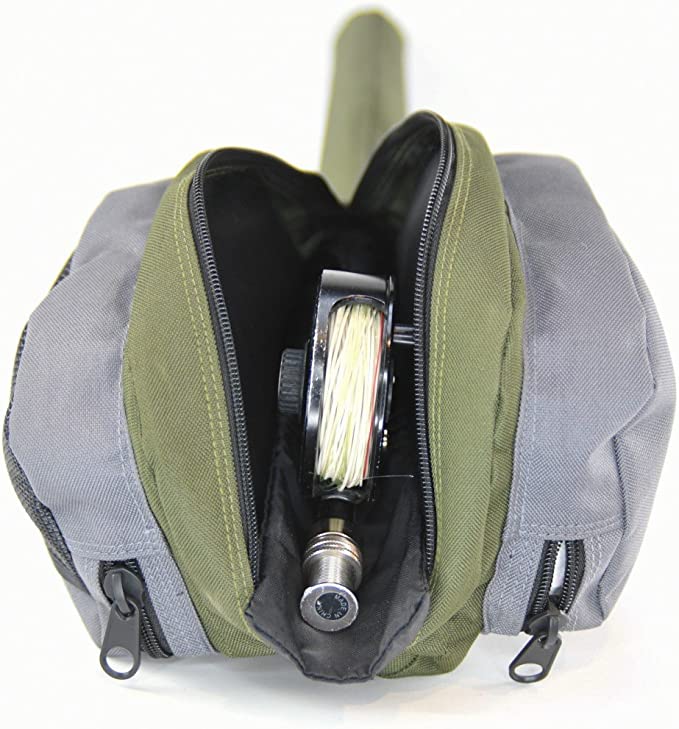 Fly Rod & Reel Case for 10' (ten feet) 4-Piece Fly Rod - RC 1004 - BW ...