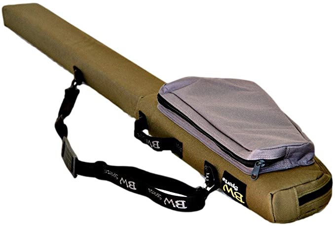 Spinning Rod & Reel Case for 7' (seven feet) 2-Piece Spinning or Bait ...